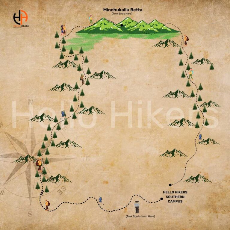 Minchukallu Betta Trek Karnataka 2026 - Hello Hikers